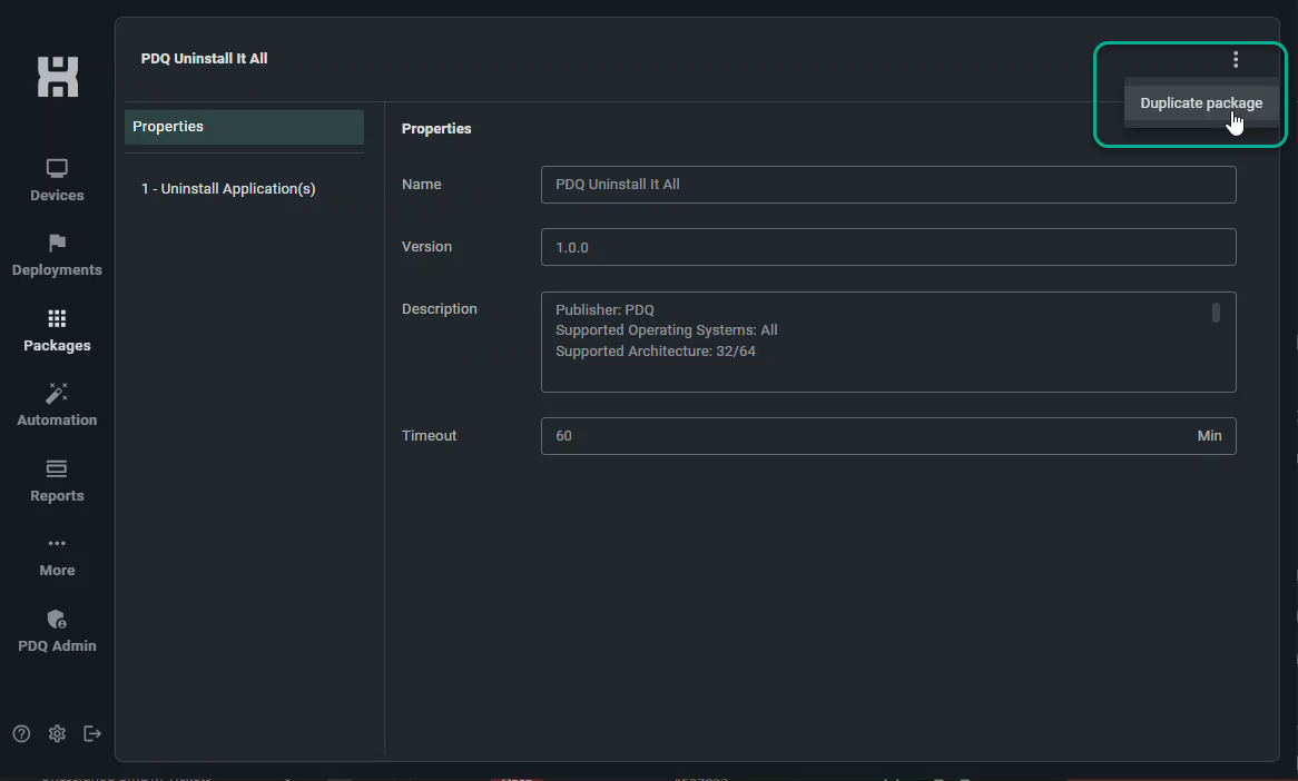 TEMPLATE - PDQ Uninstall It All – PDQ Deploy & Inventory Help Center