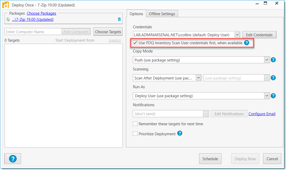 Using Pdq Deploy And Inventory With Multiple Domains Pdq Deploy And Inventory Help Center 